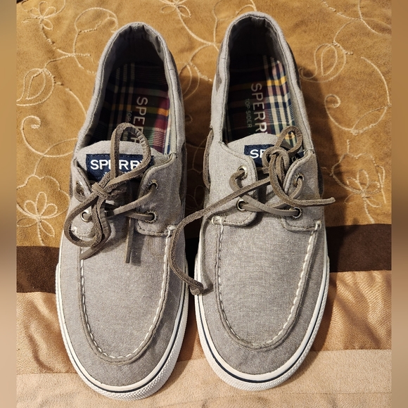Sperry | Shoes | Sperry Top Sider In Grey Mens 8eur 4 | Poshmark